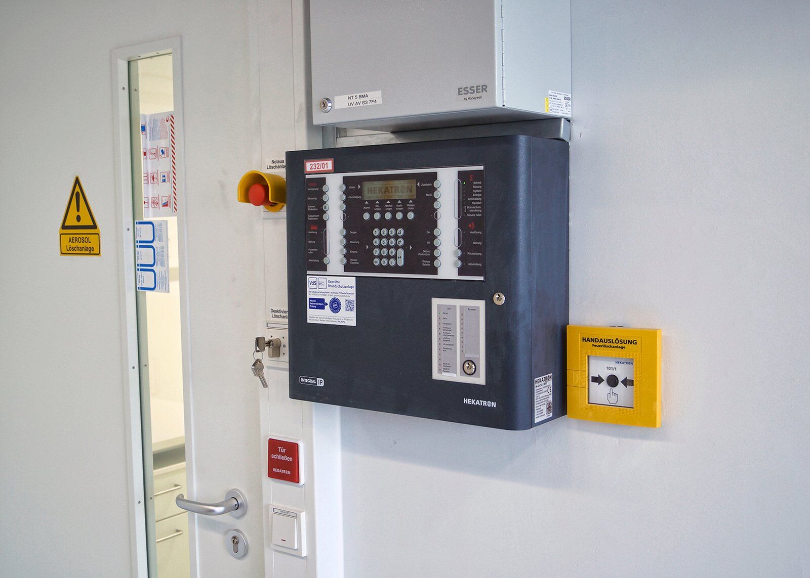 Fire Suppression Systems for technical rooms of RSL Fire